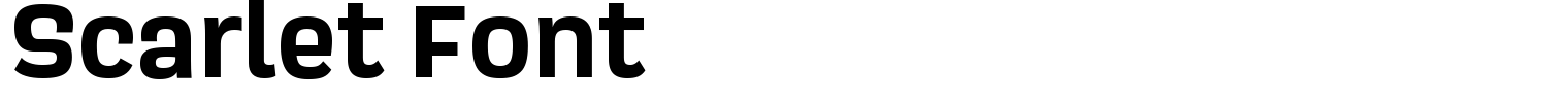 Scarlet - Download fonts