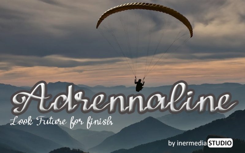 Adrenaline Script Font - Download fonts