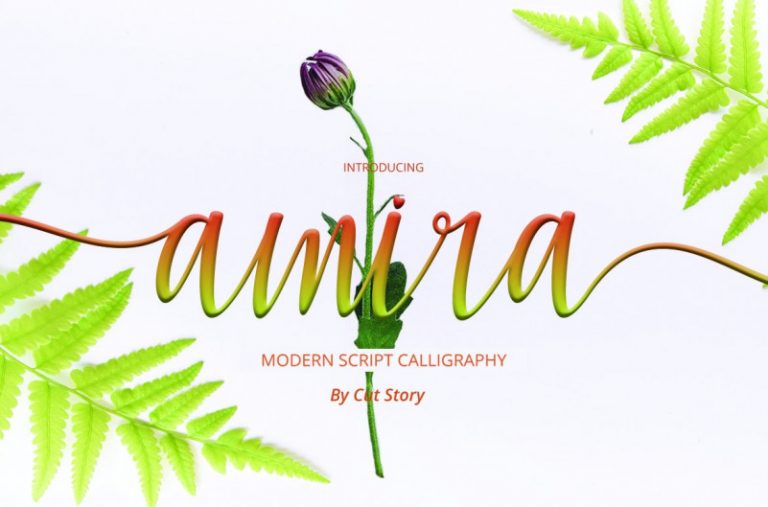 Amira Calligraphy Font - Download fonts