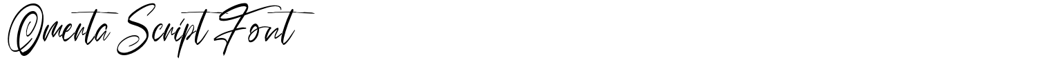 Omerta Script Font - Download fonts