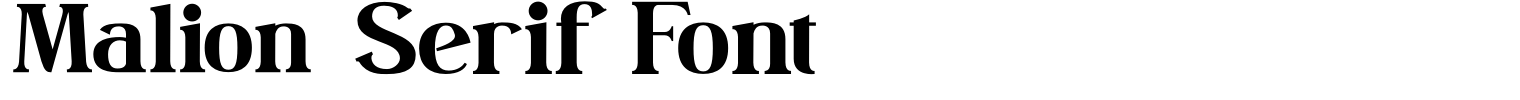 Malion Serif Font - Download fonts