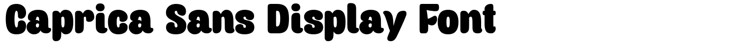Caprica Sans Display Font - Download fonts