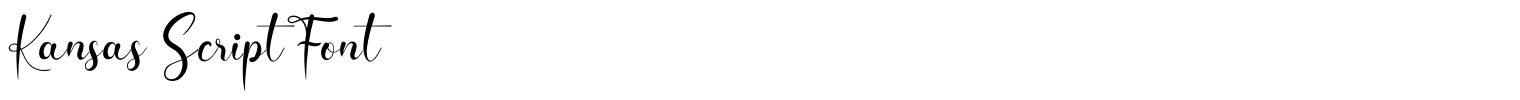 Kansas Script Font - Download fonts