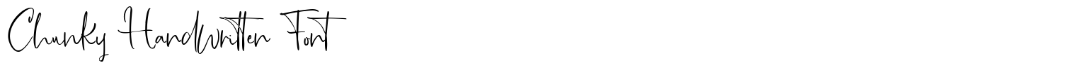Chunky Handwritten Font - Download fonts