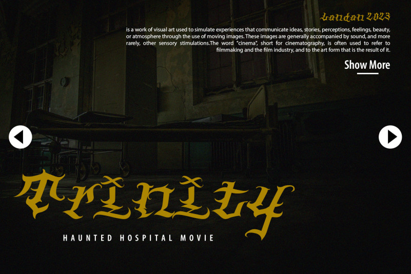 Dark Match Blackletter Font - Download fonts