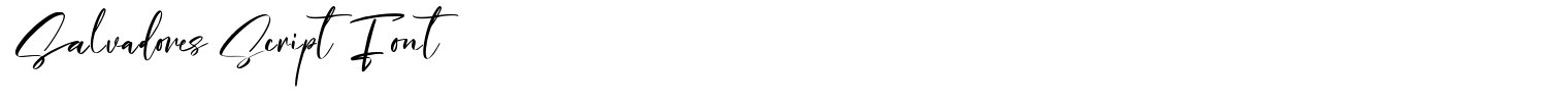 Salvadores Script Font - Download fonts