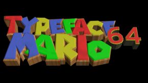 Typeface Mario 64 Display Font - Download fonts