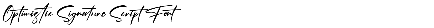 Optimistic Signature Script Font - Download fonts