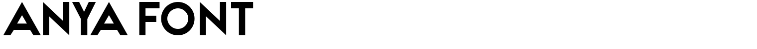 Anya Font - Download fonts