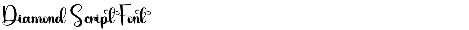Diamond Script Font - Download fonts