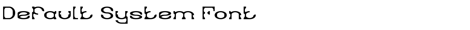 Default System Font Download Fonts