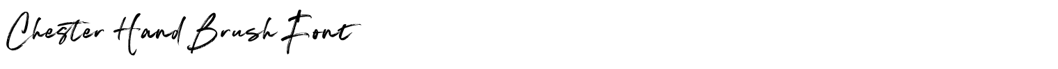 Chester Hand Brush Font - Download fonts