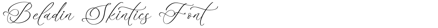 Beladin Skintics Font - Download fonts