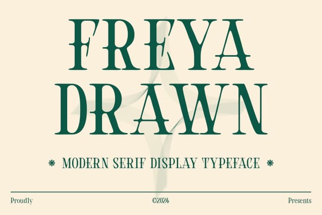 CS Freya Drawn Font - Download fonts