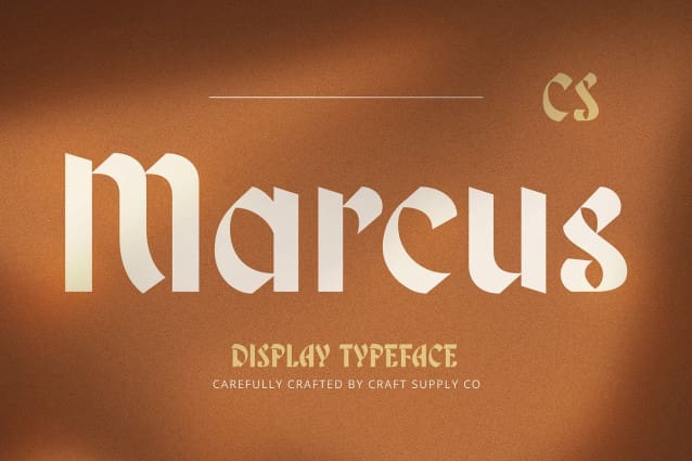CS Marcus Font - Download fonts