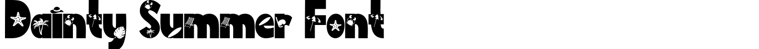 Dainty Summer Font - Download fonts