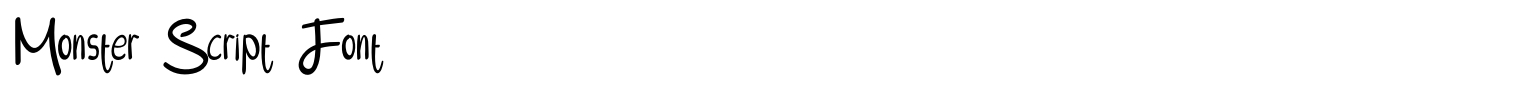 Monster Script Font - Download fonts